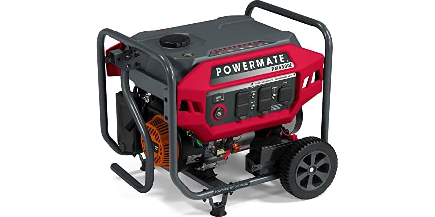 Powermate 4500-Watt Gas Powered Generator