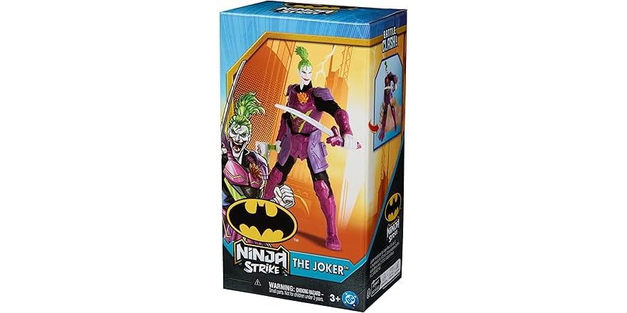 DC Comics Batman Battle Clash 6” Joker