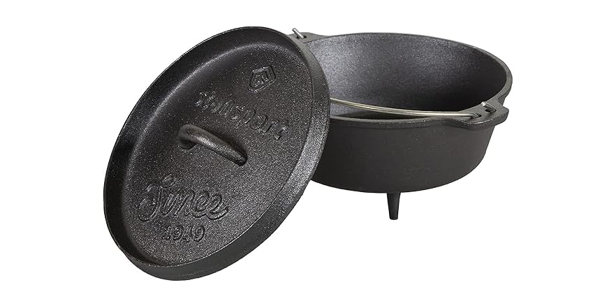 Stansport Cast Iron Dutch Oven - 2 Qt