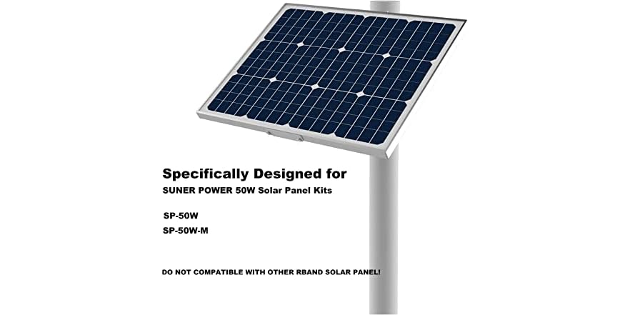 Adjustable Pole Mounting Bracket Rack