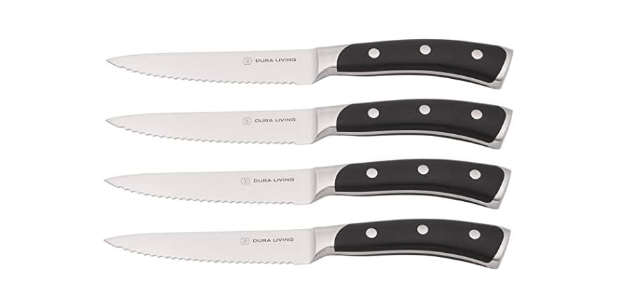 Dura Elite Steak Knives Set: Your Choice