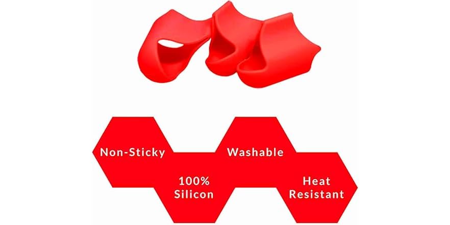 Non-Stick Chip Fingers Tips, Finger Protectors