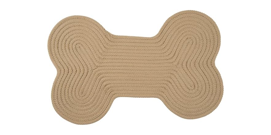 Sand Dog Bone Solid Rug - 3 Sizes