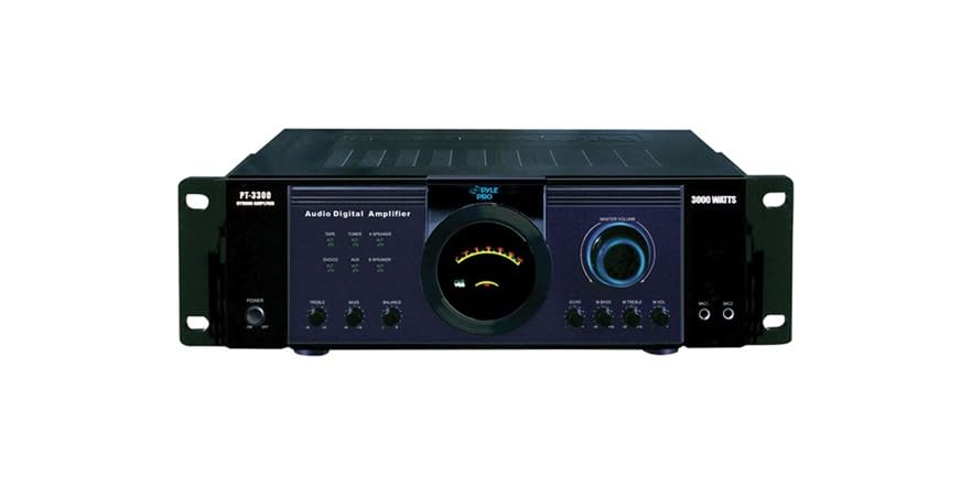 Pyle 3000 Watt Rack Mountable Digital Amplifier
