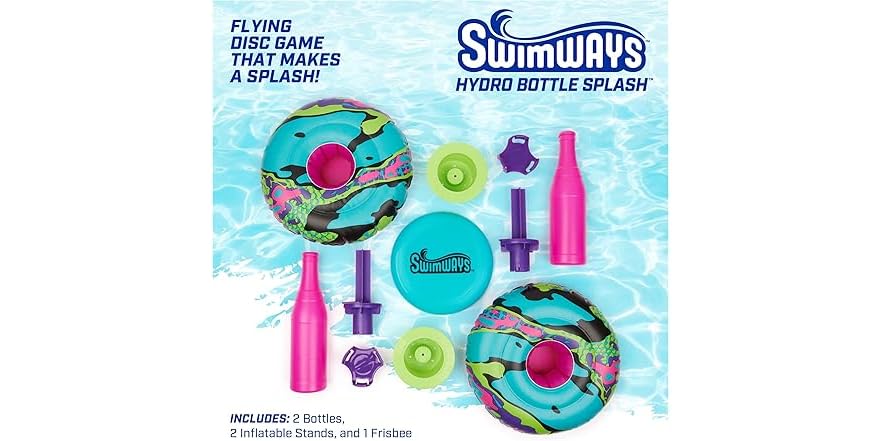 SwimWays Hydro Bottle Splash Pool Toys