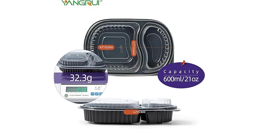 35 Pack Reusable To Go Food Containers