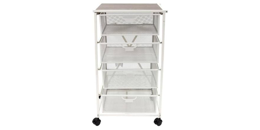 Origami DFS Series 4 drawer Storage Cart- Choose Color