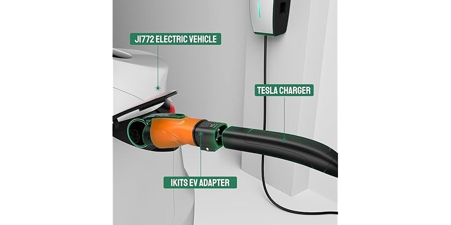 IKITS Tesla to Mini J1772 EVs Adapter