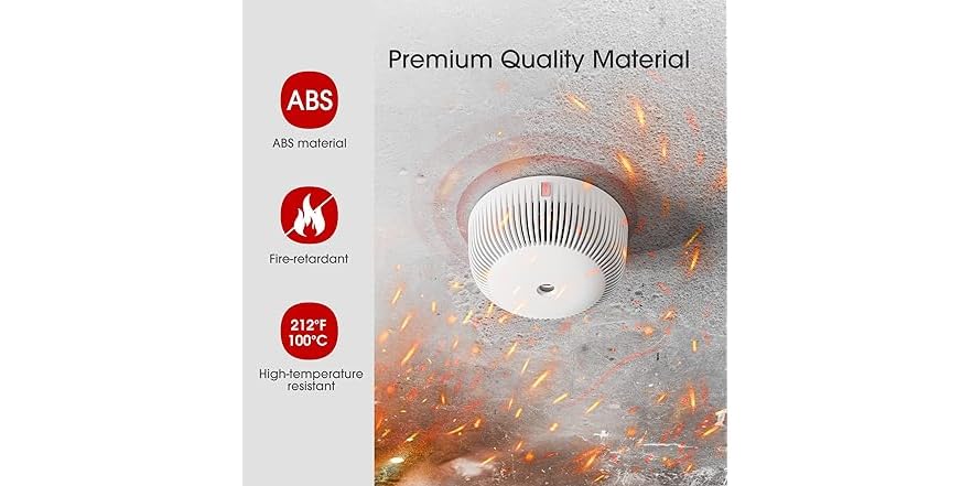 X-Sense Mini Smoke Alarm Detector