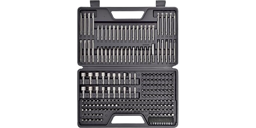 218 Piece Ultimate Screwdriver Bit Set