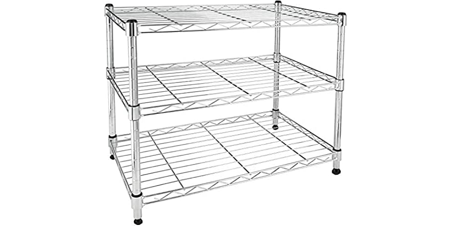 YSSOA Heavy Duty 3-Shelf Shelving Unit