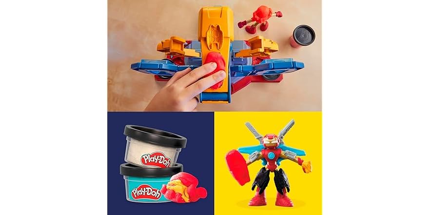 Play-Doh Marvel Iron Man Armor Maker Lab Playset