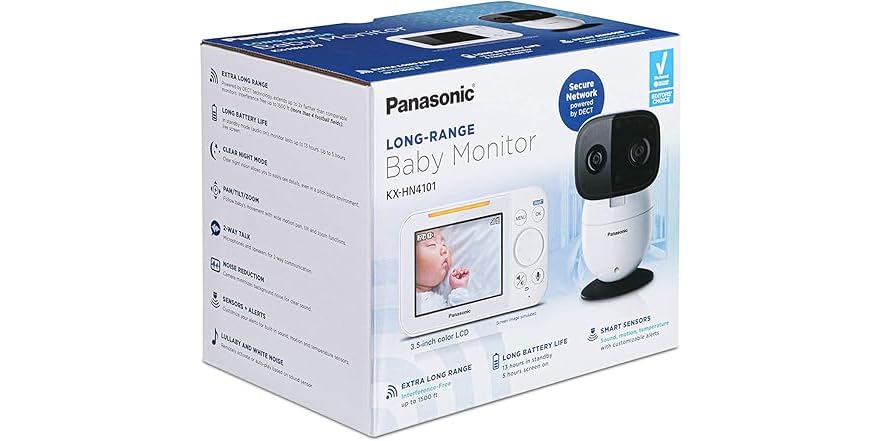 Panasonic Video Baby Monitor White