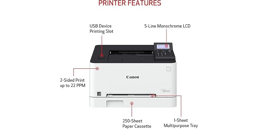 Canon Color imageCLASS LBP632Cdw Laser Printer
