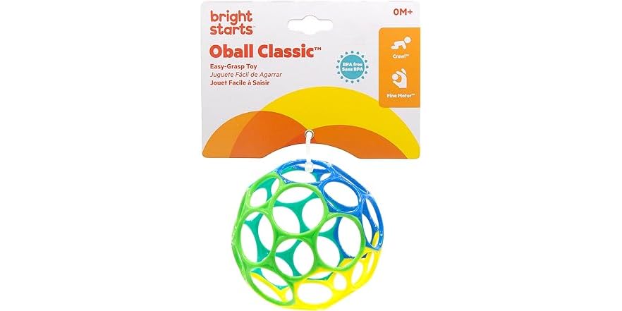 Bright Starts Oball Easy Grasp Infant Toy