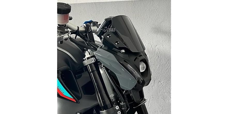 Motorcycle Acrylic Windshield for MT-09 2021-2023