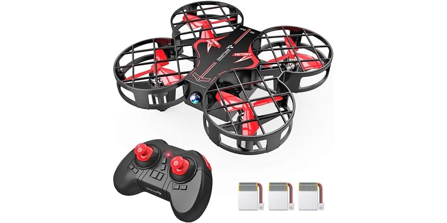 SNAPTAIN H823H Mini Drone w/ 3 Batteries