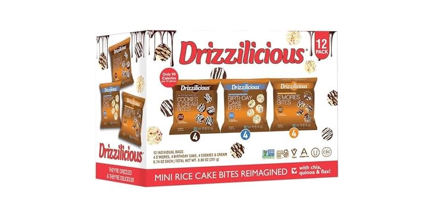 Drizzilicious Mini Rice Cakes Variety Pack