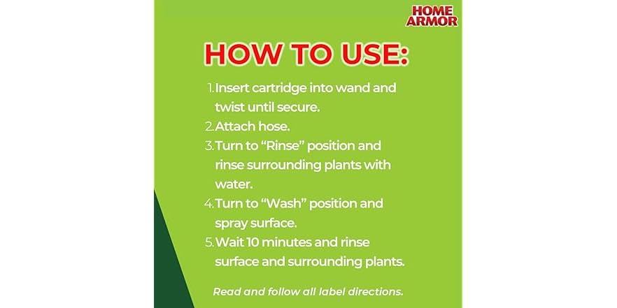 Home Armor Power Clean Wand