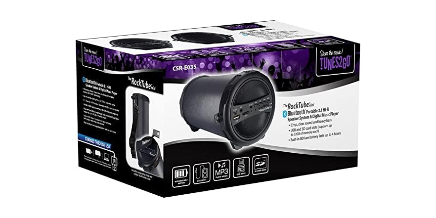 ROCKTube Mini Bluetooth 2.1 Speaker System