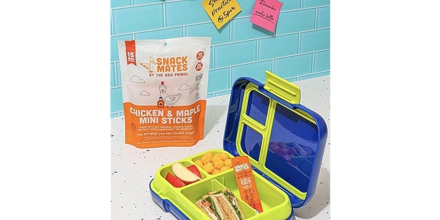 The New Primal Snack Mates Chicken & Maple, 40-Ct