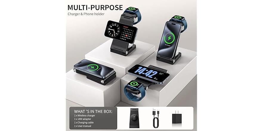 RYND Magnetic 3 in 1 Charger