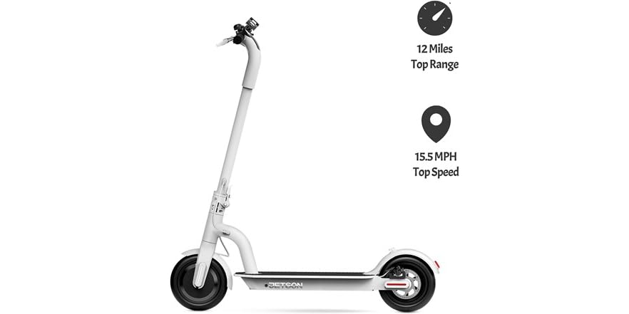 Jetson Eris Folding E-Scooter - White