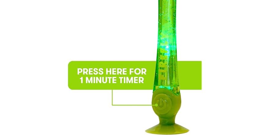 Firefly Light-Up Timer Kids Toothbrush with Suction Cup