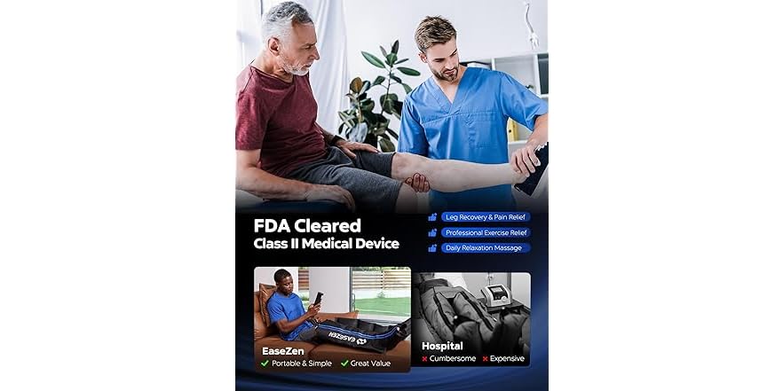 EaseZen Leg compression massager