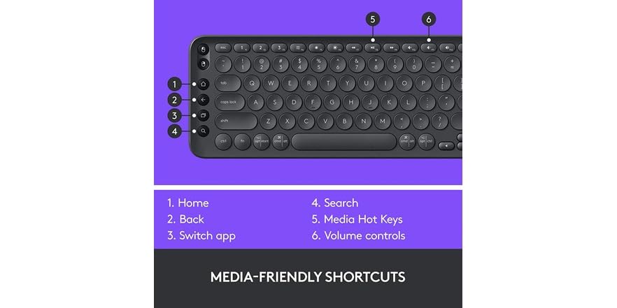 Logitech K600 TV Keyboard w/Touchpad