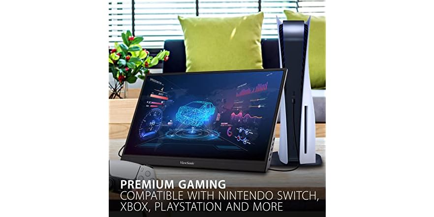 ViewSonic VX1755 17" Portable Gaming Monitor