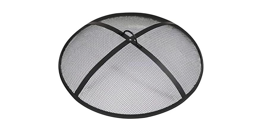 Sunnydaze Steel Mesh Fire Pit Screen
