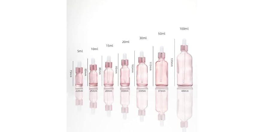 3 Pack Empty Tincture Bottles