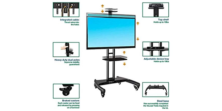 North Bayou Ava 1500 60 1P TV Stand