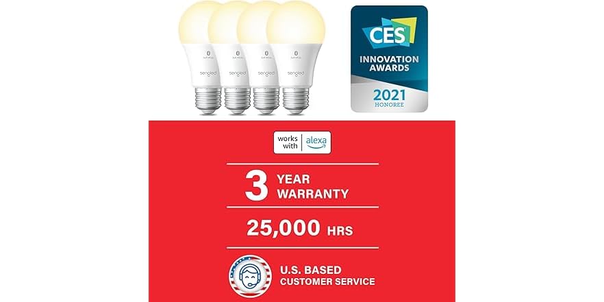 Sengled Alexa Light Bulb, S1 Auto Pairin