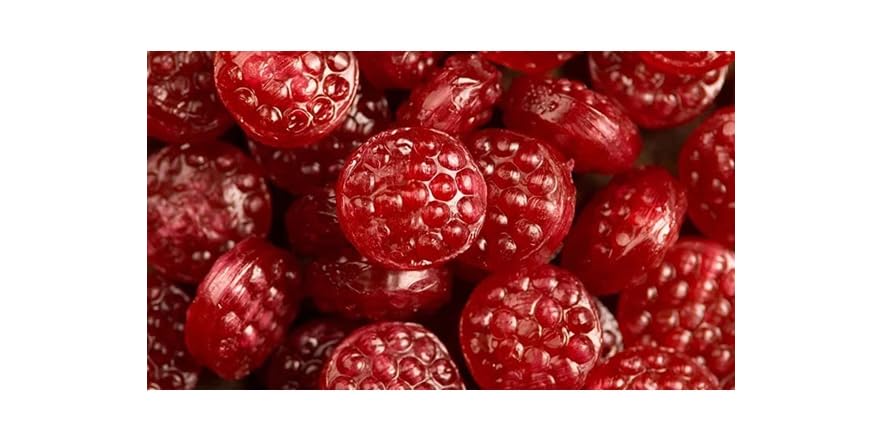 Red Raspberries Filled Hard Candy, 5 Pounds