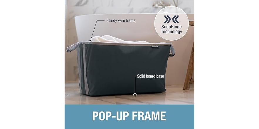 CleverMade Collapsible Basket 2 Pack