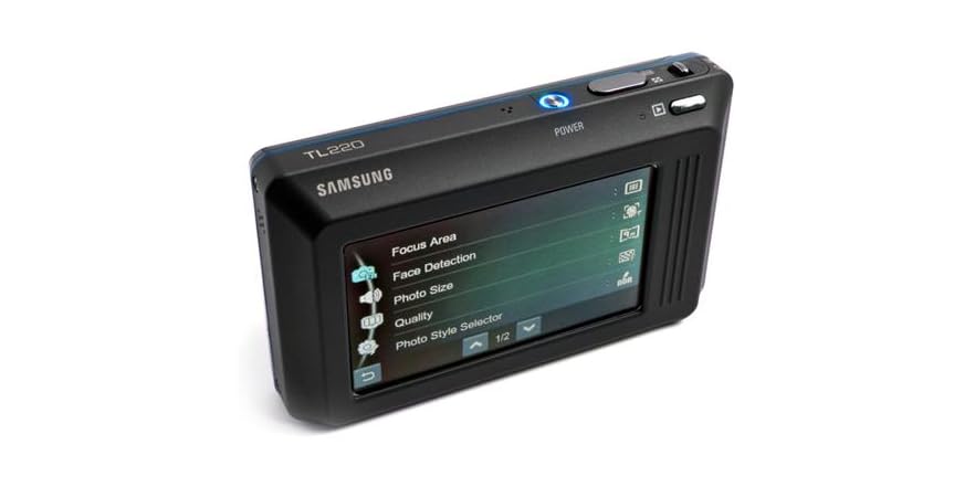 Samsung DualView 12.2MP Digital Camera with Dual LCD Screens and 4.6X ...