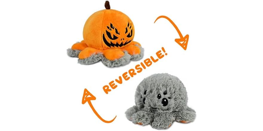 TeeTurtle Reversible Spider Plushie