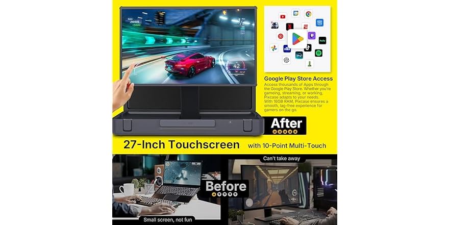 Mobile Pixels Pixcase 27" Monitor (Open Box)