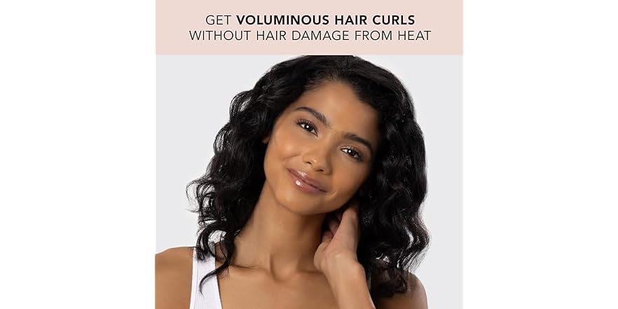 Kitsch Heatless Hair Curler 6ct