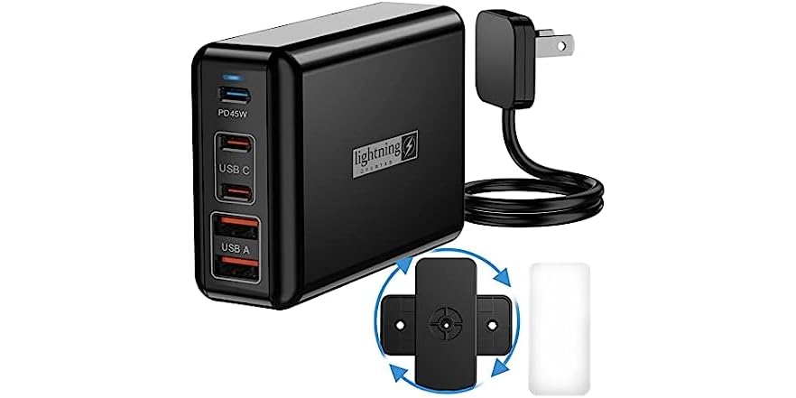 Lightning Ofertas 100W GaN Charging Station