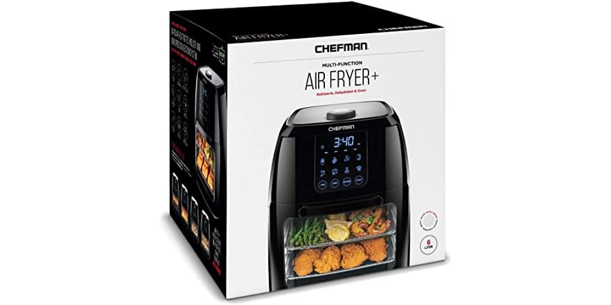 Chefman 6.3 Quart Digital XL 3-in-1 Convection Oven
