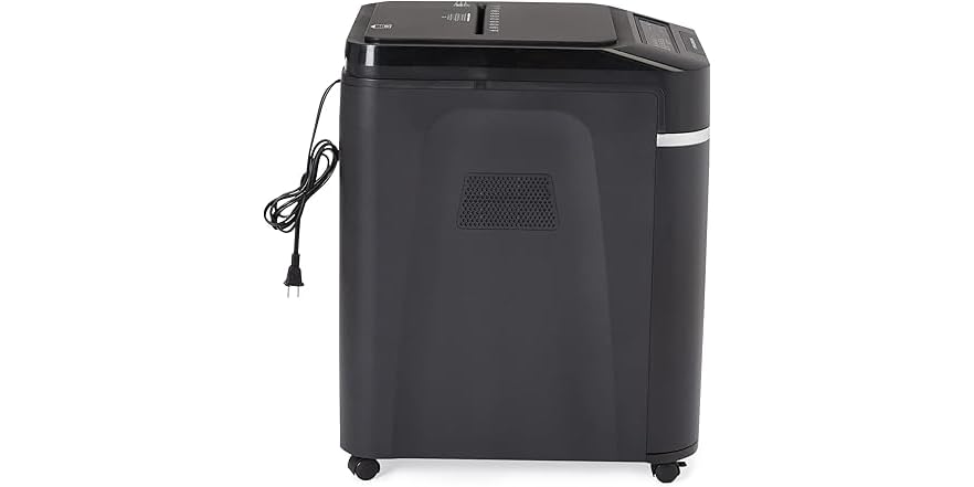 Amazon Basics 200-Sheet Paper Shredder