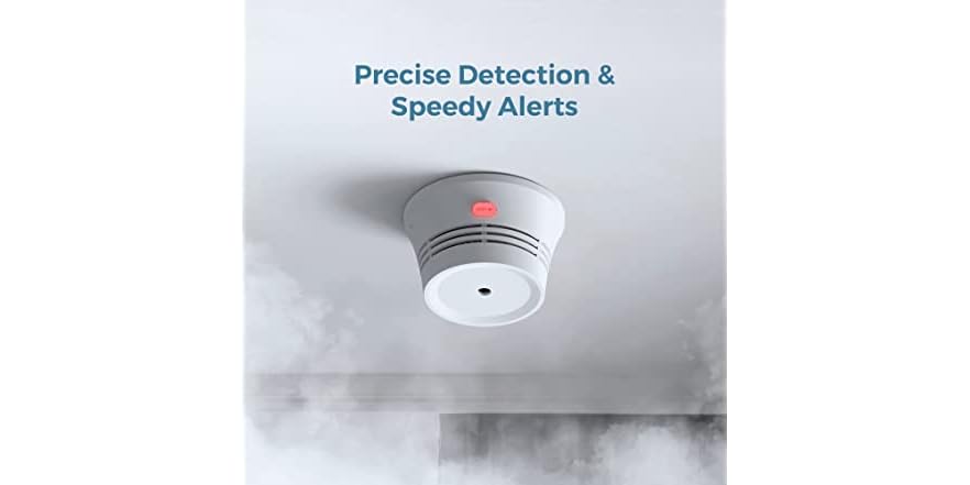 AEGISLINK Wireless Interconnected Smoke Detector
