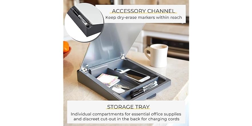 Kids MessageStor Dry-Erase Glass Board