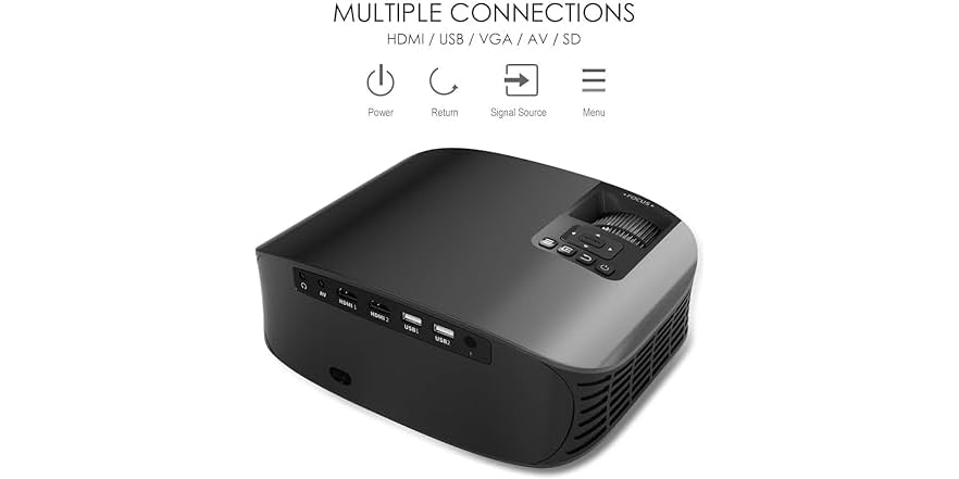 GooDee YG600 1080p Outdoor Projector