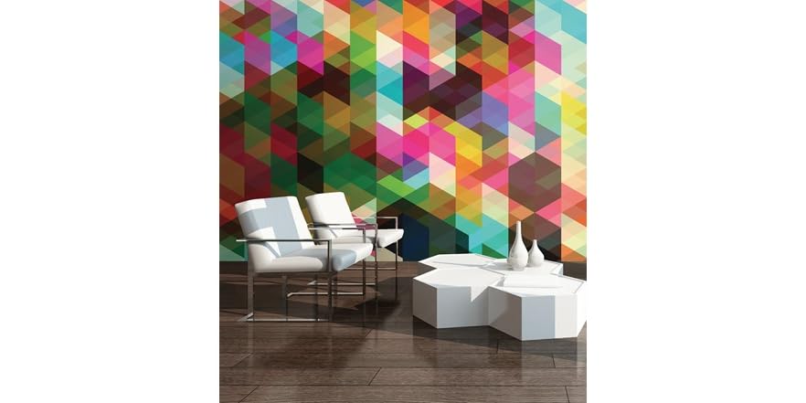 Geometrix Wall Mural (94"x 118")