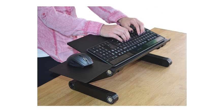 WorkEZ Adjustable Keyboard and Mouse Tray