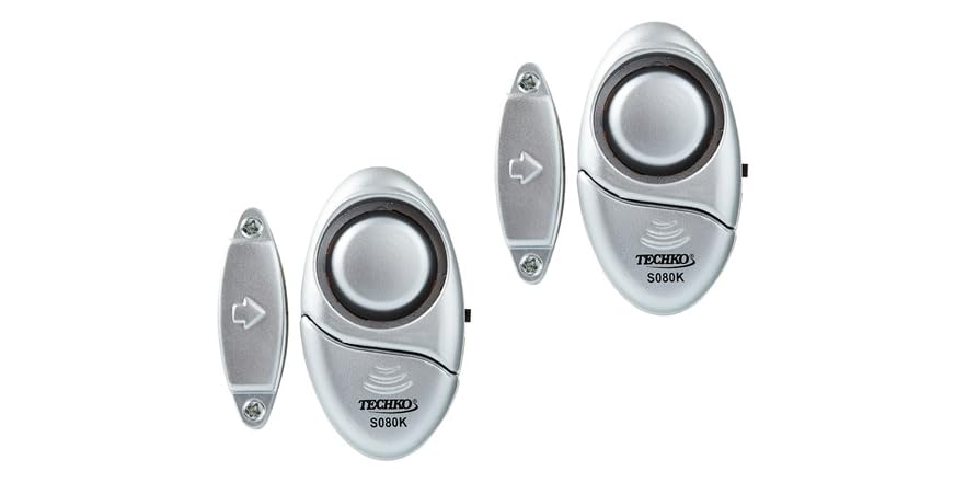 Mighty Mini Alarm for Doors & Windows (2-Pack)